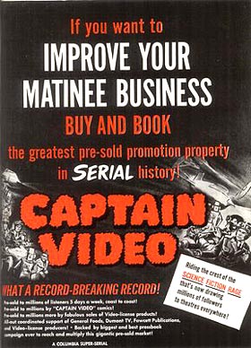 Matinee At The Bijou: Captain Video in the Movies