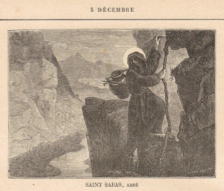 ICONOGRAPHIE CHRÉTIENNE: Saint SABAS Abbé, Archimandrite ou le ...
