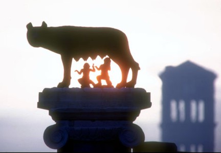 Algo más que un viaje :): El mito del origen de Roma: Rómulo,Remo y ...