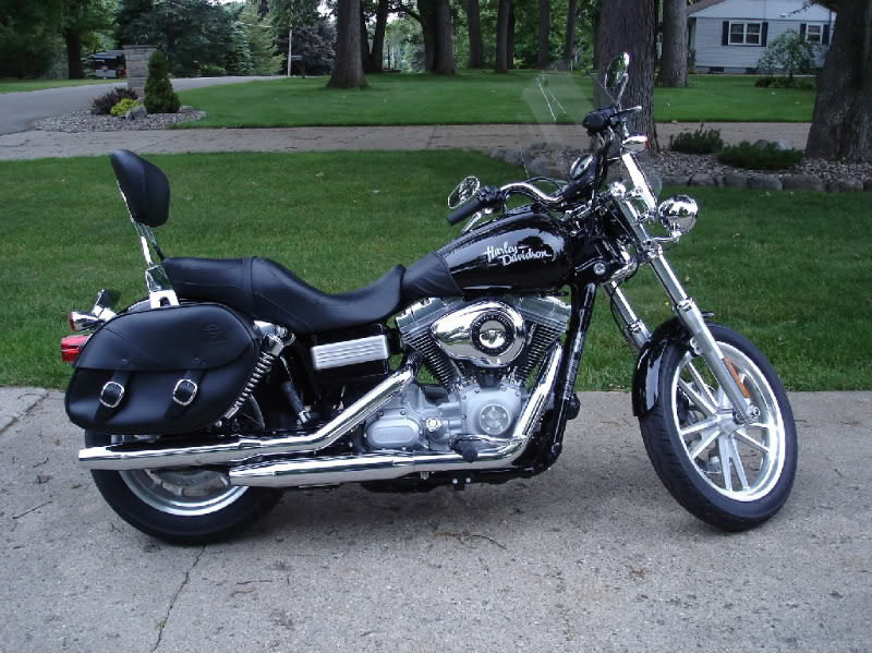 motorcycle: Harley Davidson models FXD