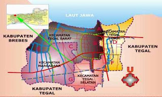 Tegal - Maritime City: Geography of Tegal