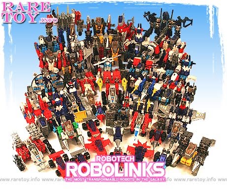 Rare Toy Info: [Robotech Robolinks] LITTLE BUNDLES OF ROBOT JOY