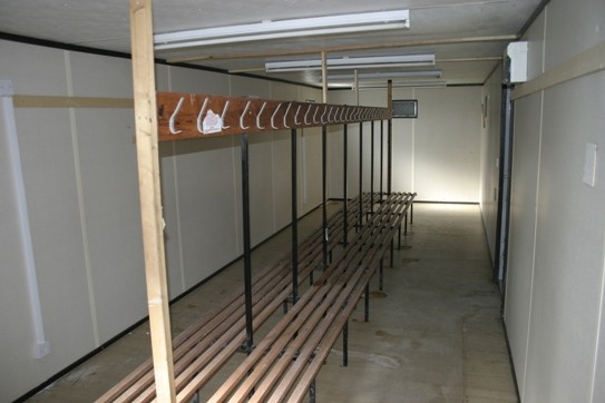 Strongwood: 32' x 10' Changing Room - Strongwood Modular building