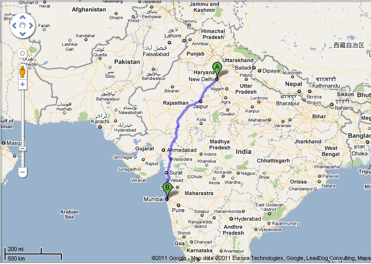 Delhi to Mumbai to Pune - Road Trip