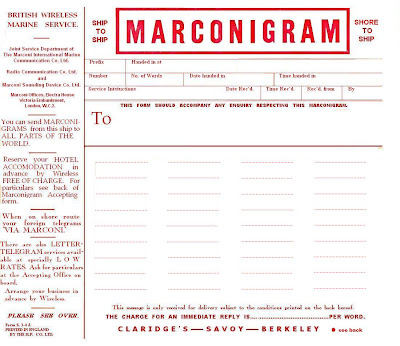 Propnomicon: Blank Telegrams From Great Britain
