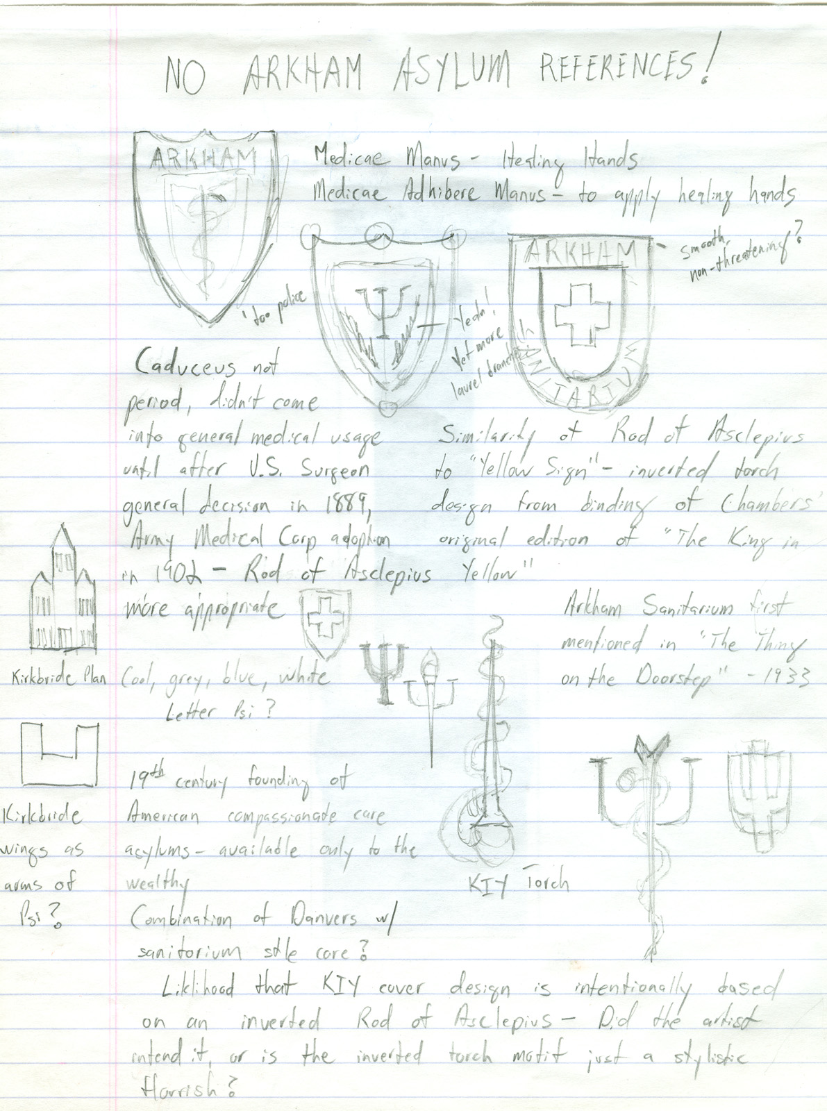 Propnomicon: Arkham Sanitarium