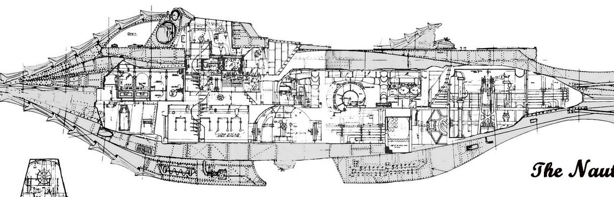 Propnomicon: Disney Nautilus Blueprints