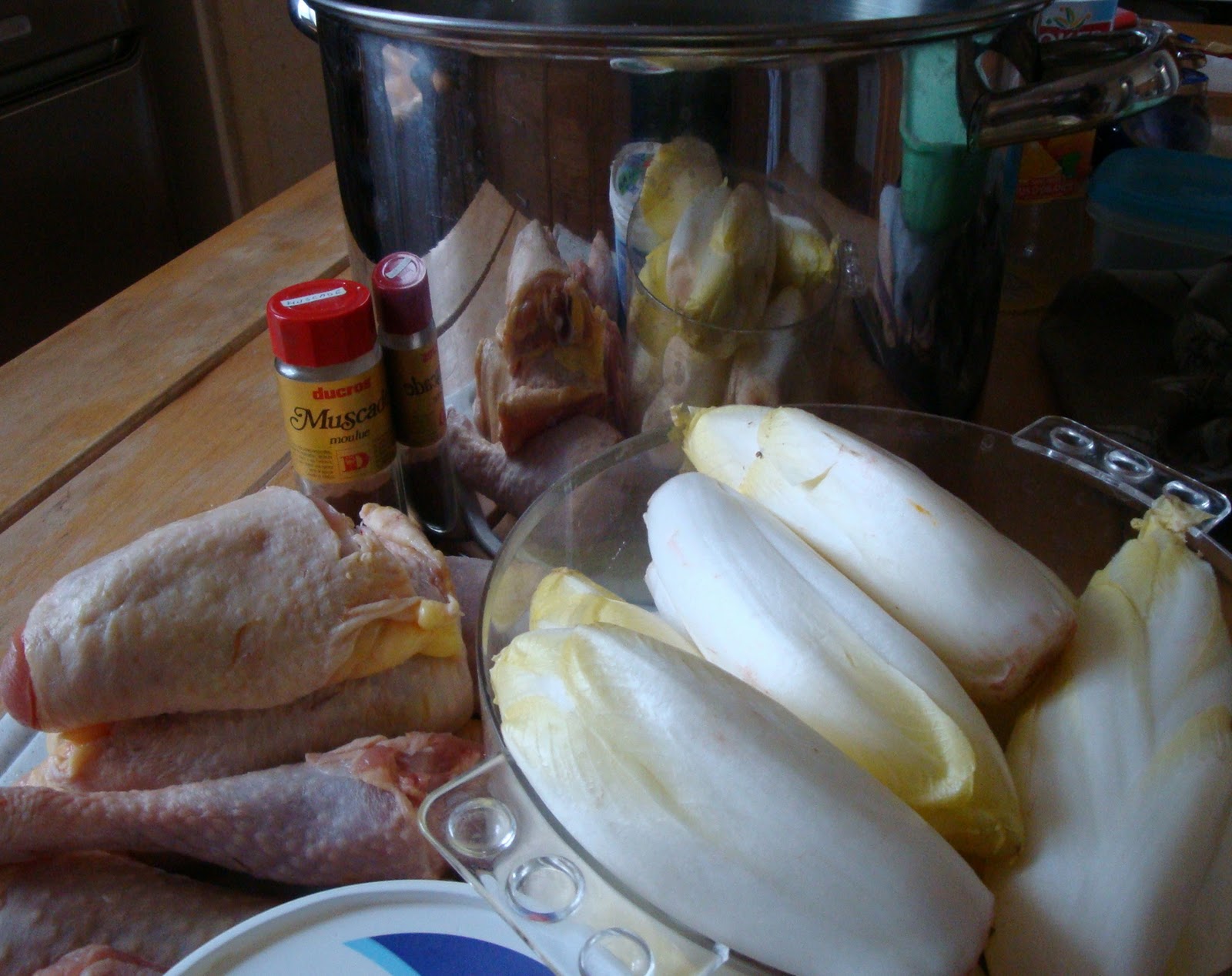 Très simples, mes recettes...: Poulet aux chicons