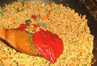 La Cocina Vegetariana de Clemencia.: Carve con verduras