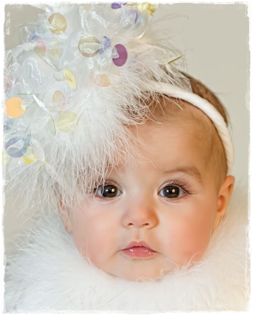 Craftily Yours: You've got the cutest little baby face!