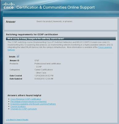 Cisco Certified Network Professional [CCNP]: Revised CCNP Certification
