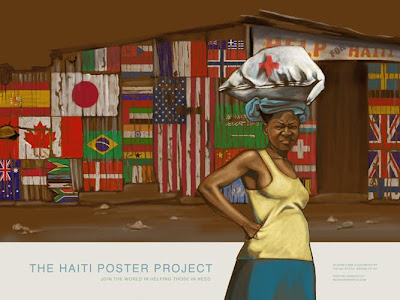 Flyer Goodness: The Haiti Poster Project - Screenprints, Posters, and ...