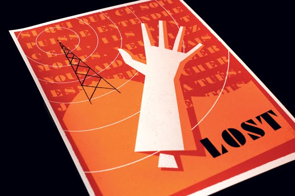 Flyer Goodness: LOST screenprint posters by Ty Mattson now available!