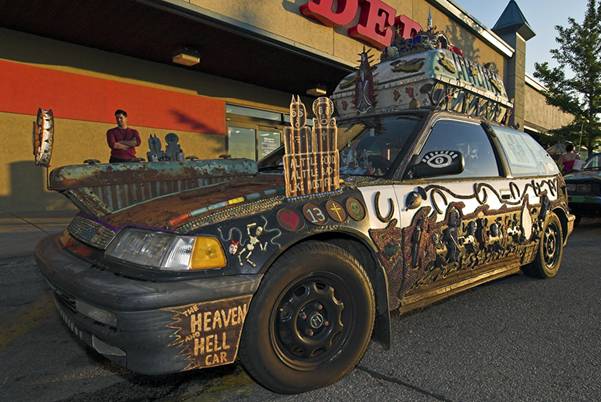 The Horror Car for Halloween:Cars Go