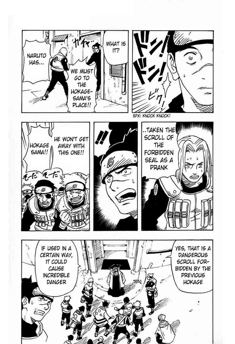 Naruto Manga Chapter 1-Uzumaki Naruto