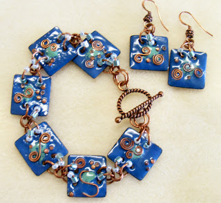 YaYa Beads: Enameling on Copper