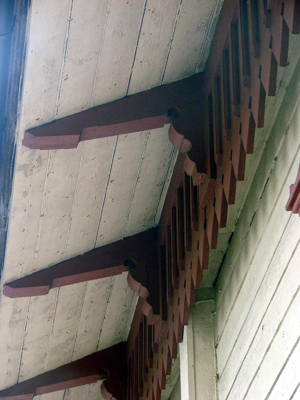 Med ögon känsliga för blått: Veckans hus - takfot