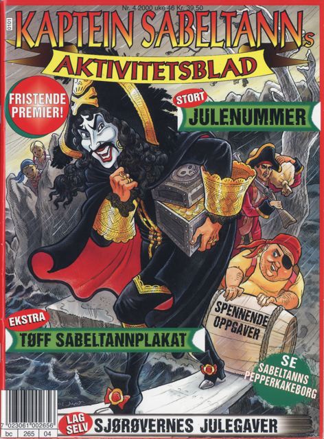 Egil Nyhus: Tegninger til Kaptein Sabeltann