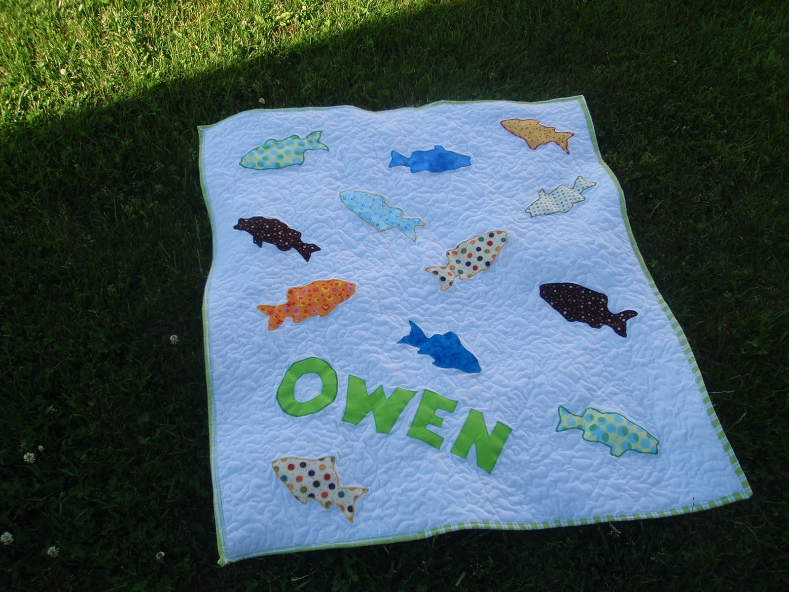 Oxford Impressions: Fish Blanket Quilt