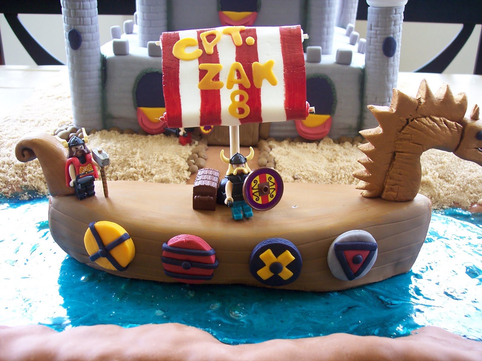How To Make A Viking Boat Cake? - CakeCentral.com