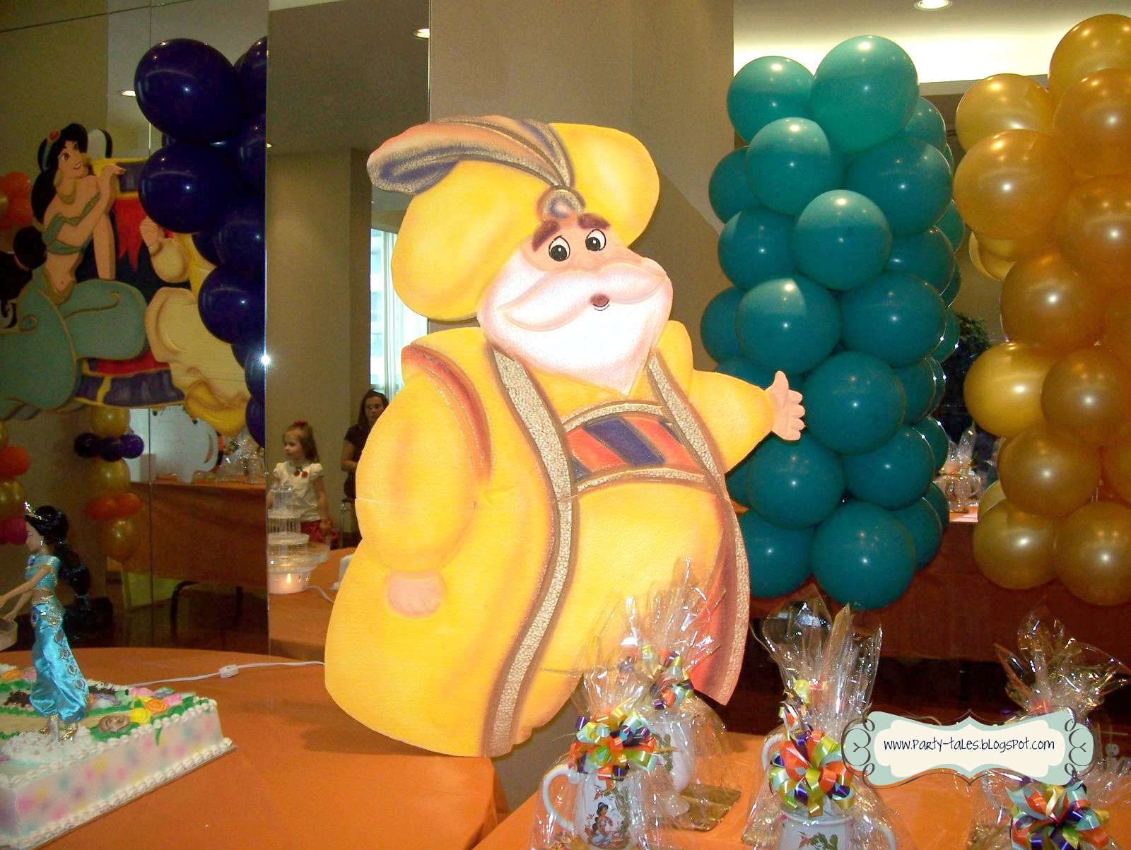 Party-Tales: ~Birthday Party~ Jasmine and Aladdin ~ A Magical party in ...