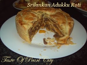Taste of Pearl City: Srilankan Adukku Roti