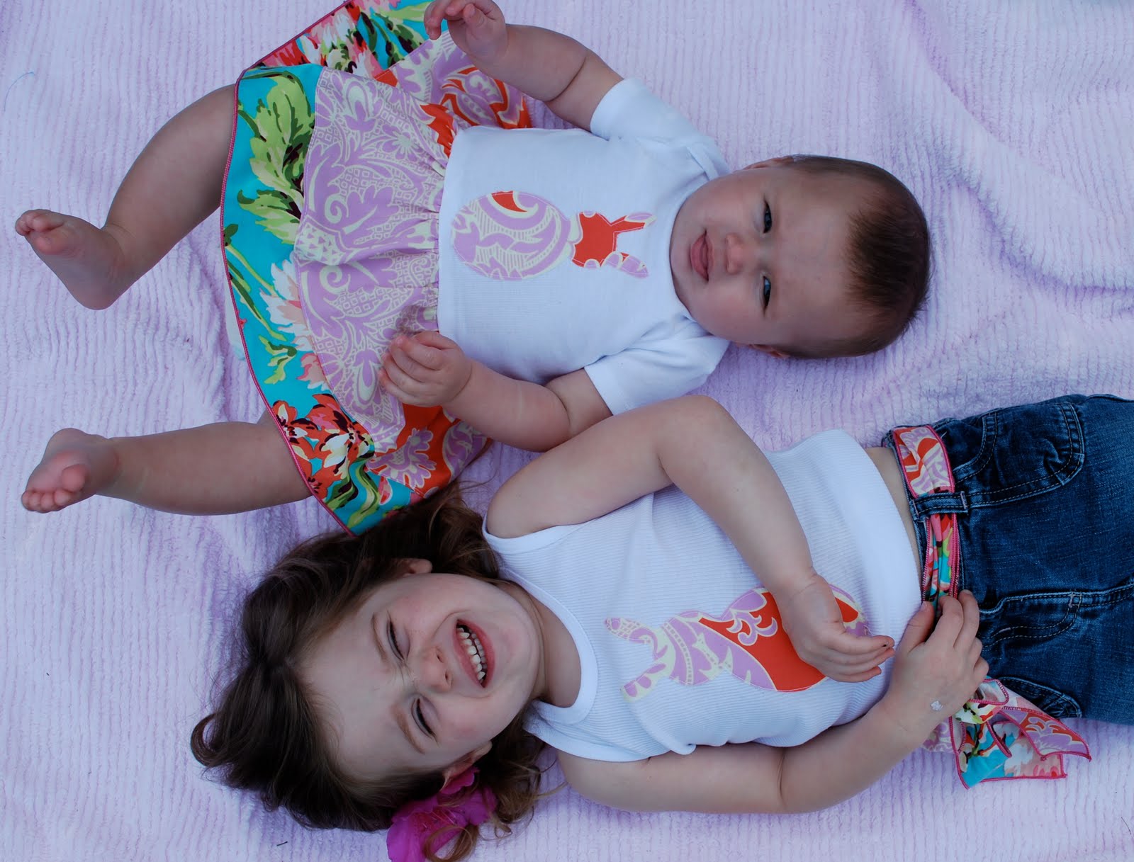 2 Giggle Boxes: Bunnies: Freezer Paper Stencil and Applique with download