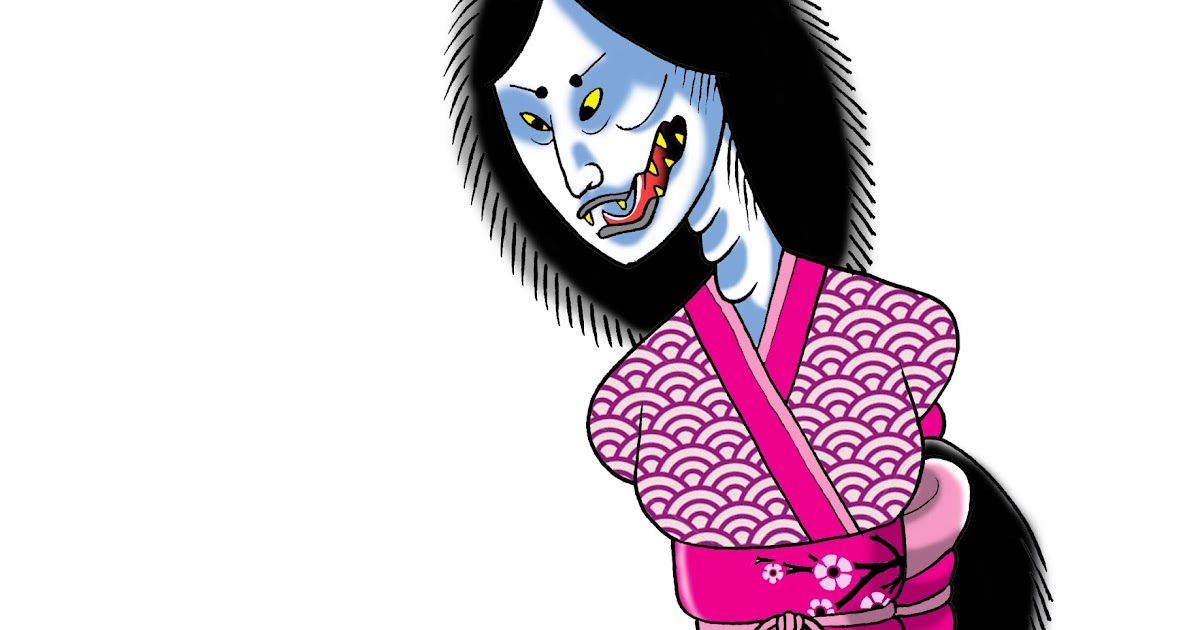 cyron berlin tattoo apprentice toronto: The snake lady yokai tattoo design