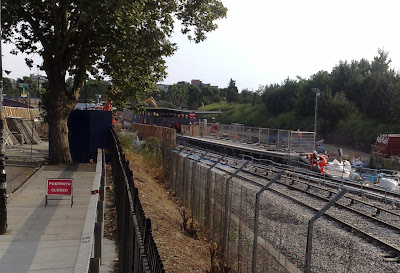 London Connections: Mudchute DLR station progressing well
