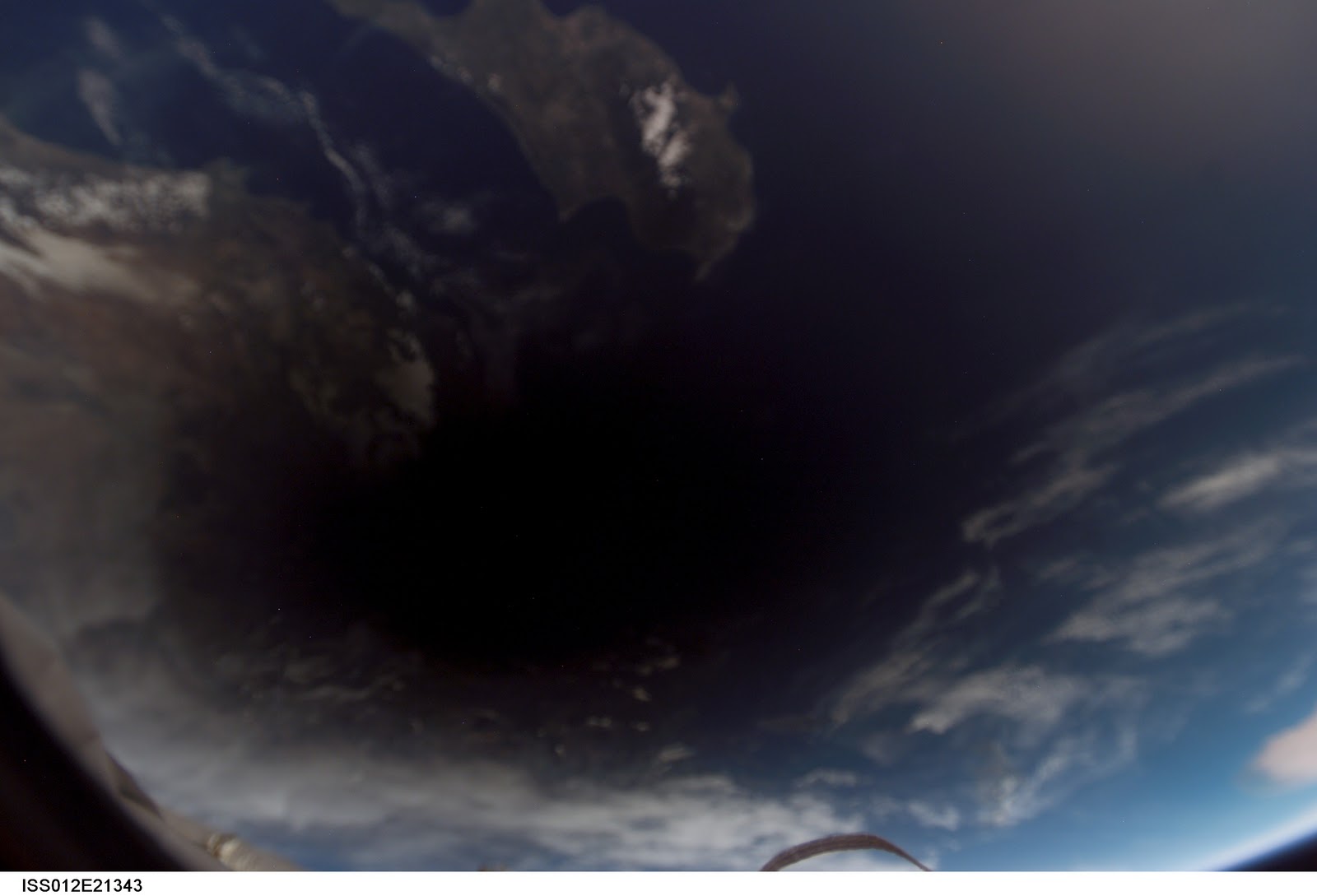 The Large Picture Blog: Solar Eclipses Viewed From Space