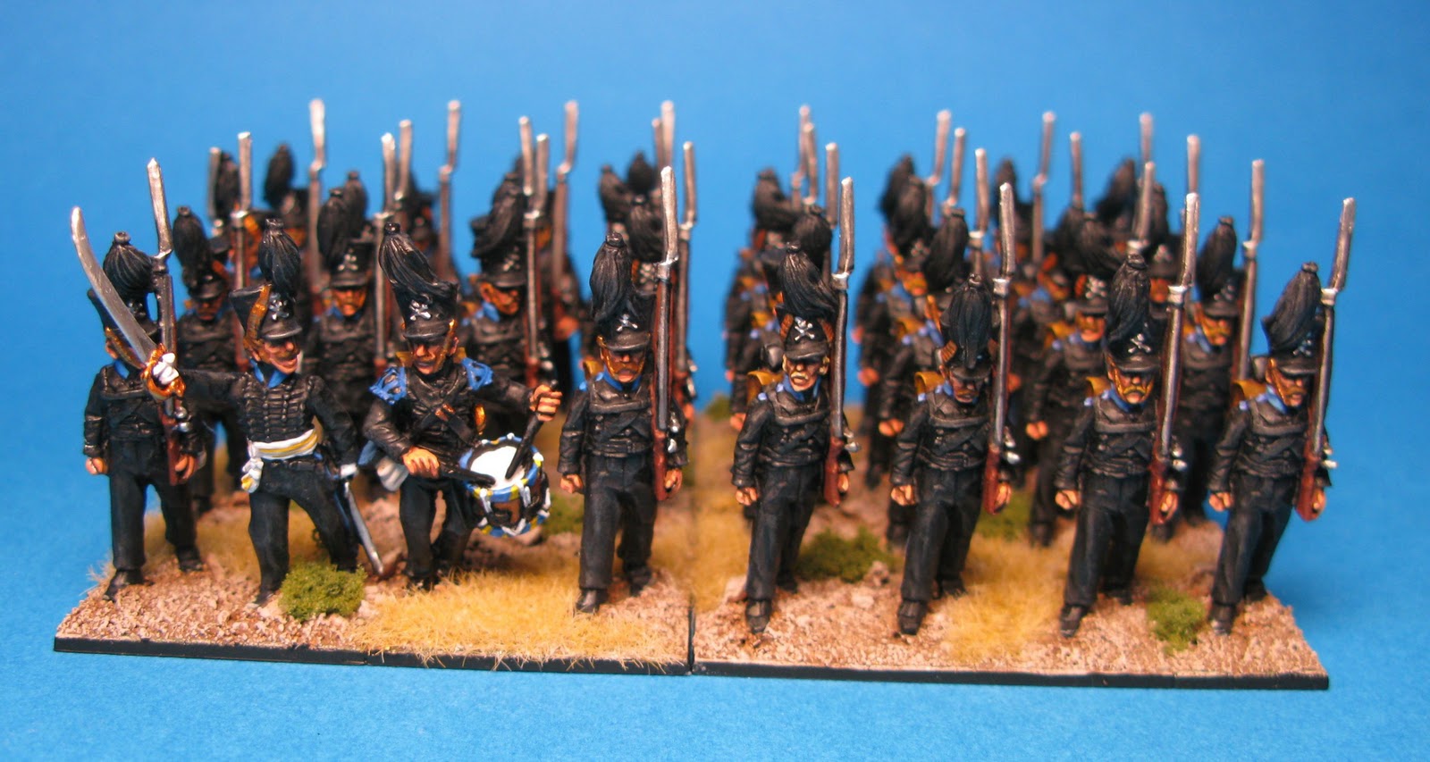 Fix bayonets!: Brunswick Leib battalion