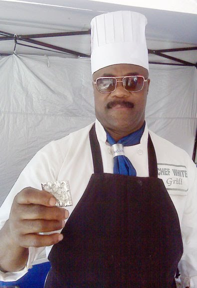 Cracker Tracker: Chef White grilling on 117th St