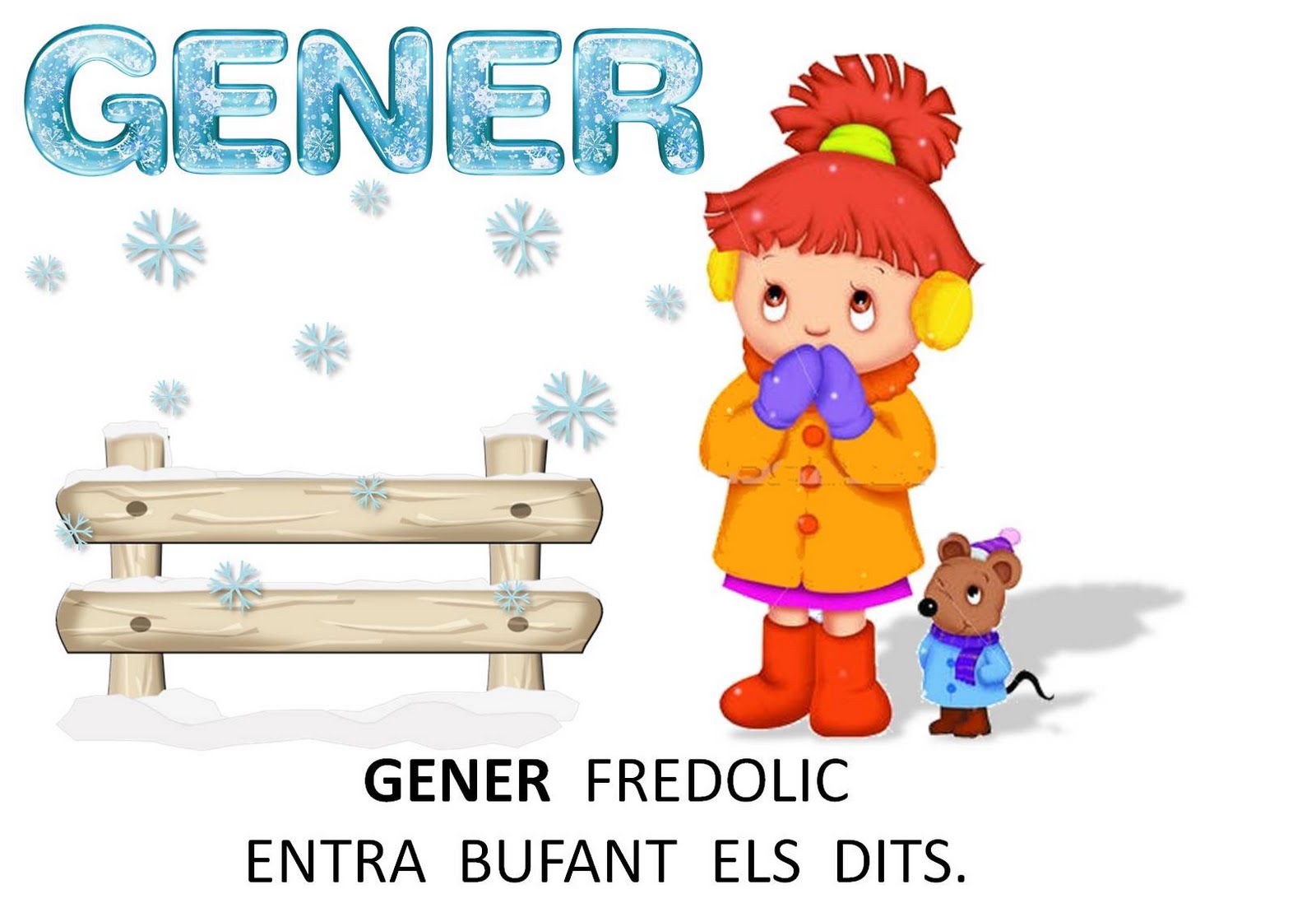 mestra d'infantil: GENER