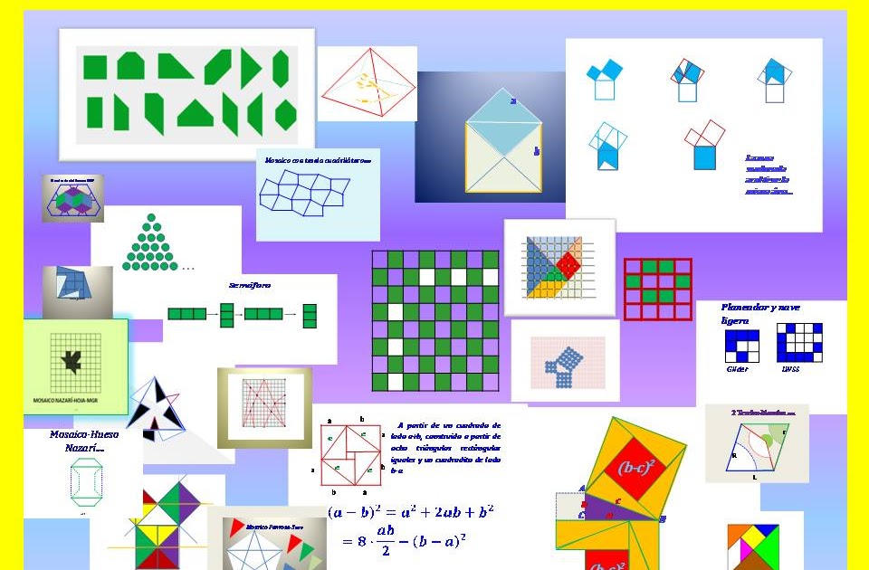 JUEGOS DE MATEMÁTICAS CON SOLUCIONES. MGR: Collage-Polígonos. Un clic ...