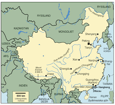 Lost in Shanghai: Fakta om Kina