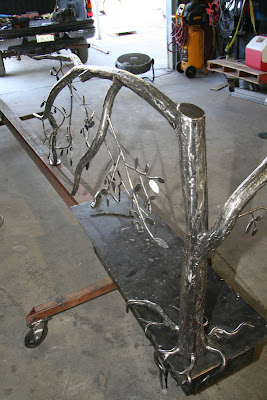 Metal by Phil: Oak Tree Indoor Railing