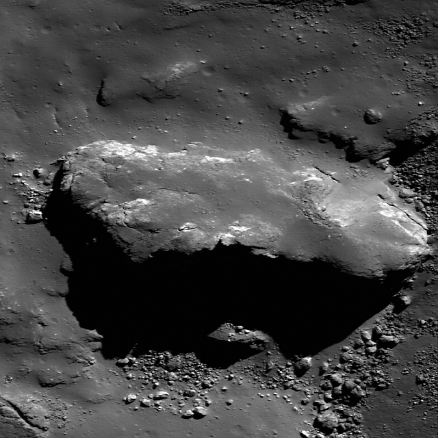 Selology: Block of Ejecta in Tycho Crater