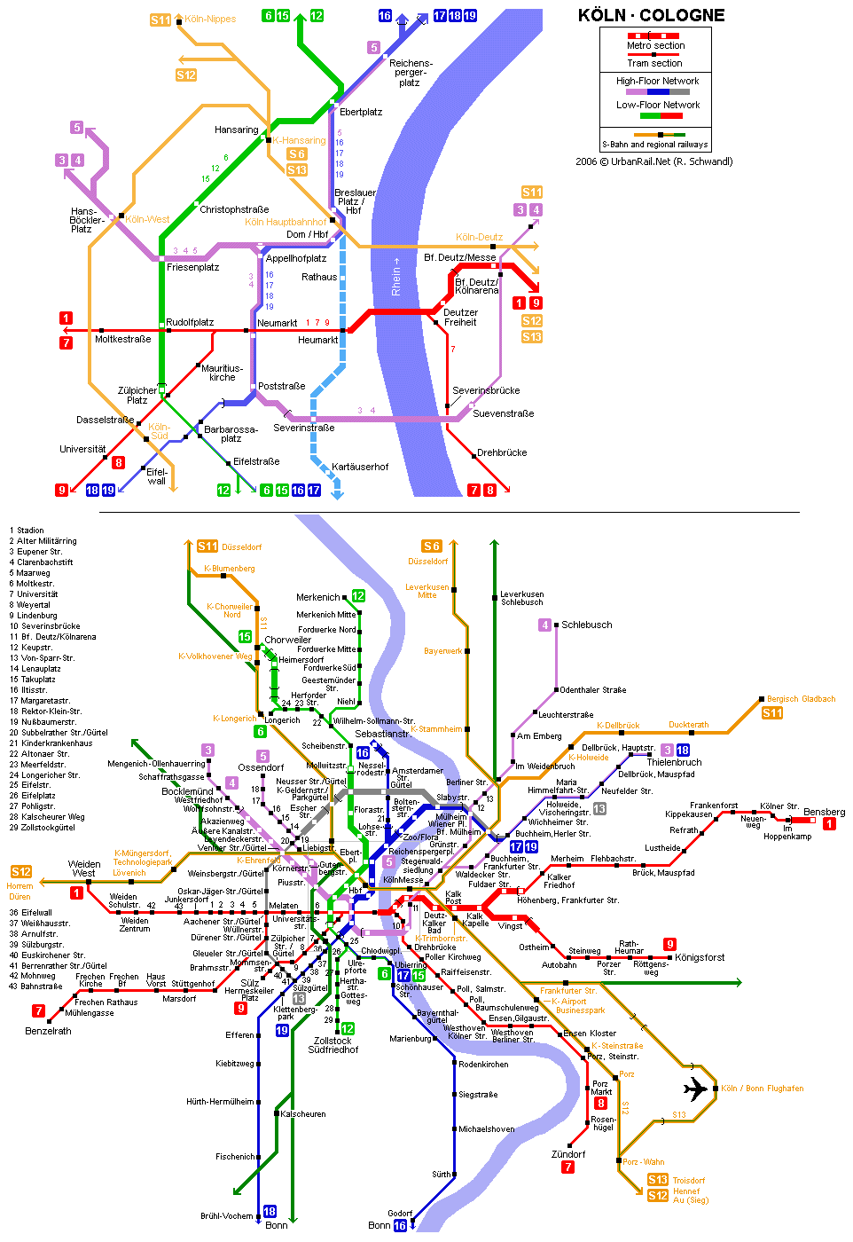 PLANOS DE METRO: Colonia