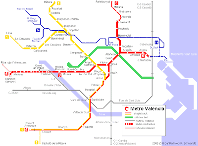 PLANOS DE METRO: Valencia