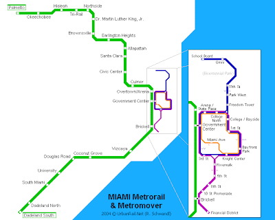 PLANOS DE METRO: Miami