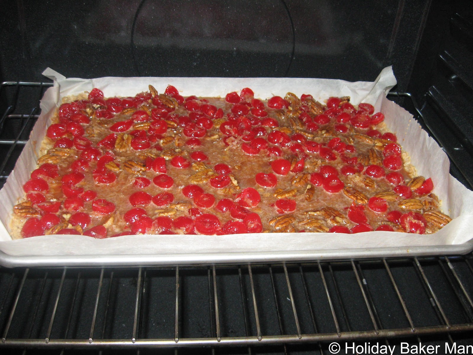 Holiday Baker Man: Cherry Chews