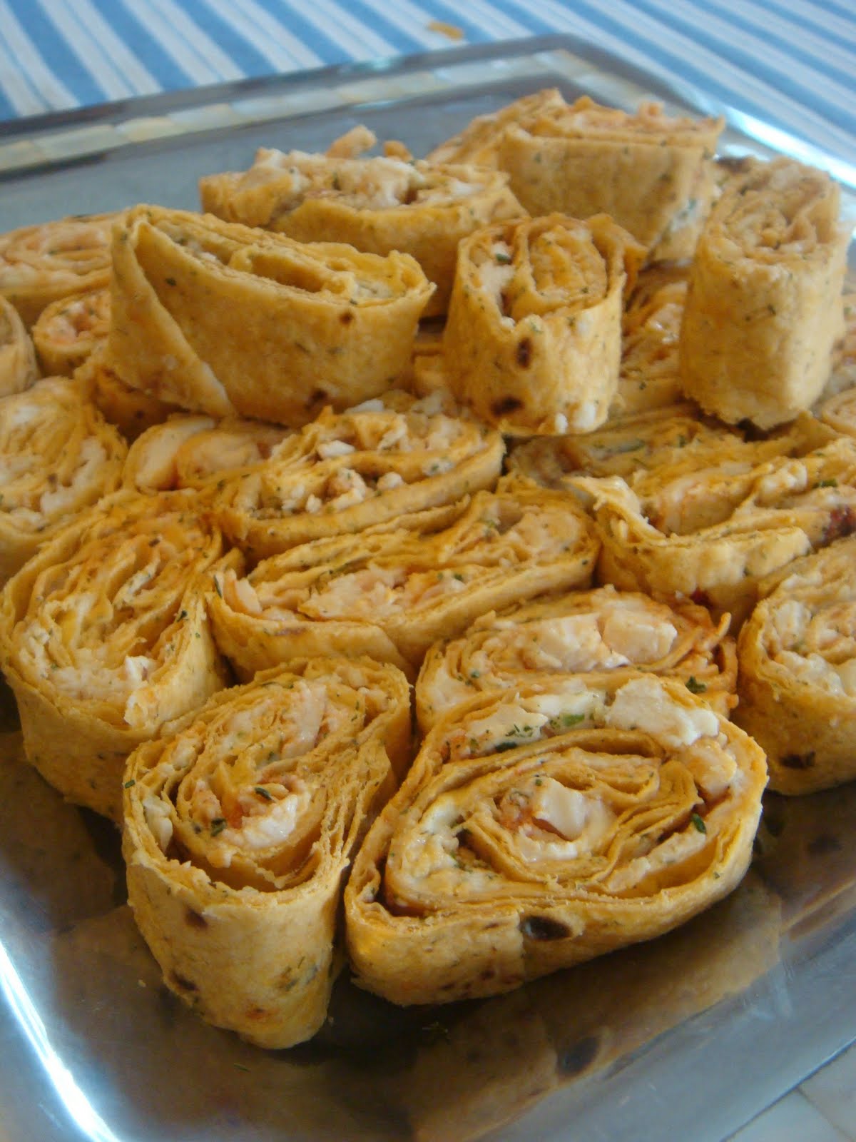 50 Boxes Of Pasta: Buffalo Chicken Pinwheels