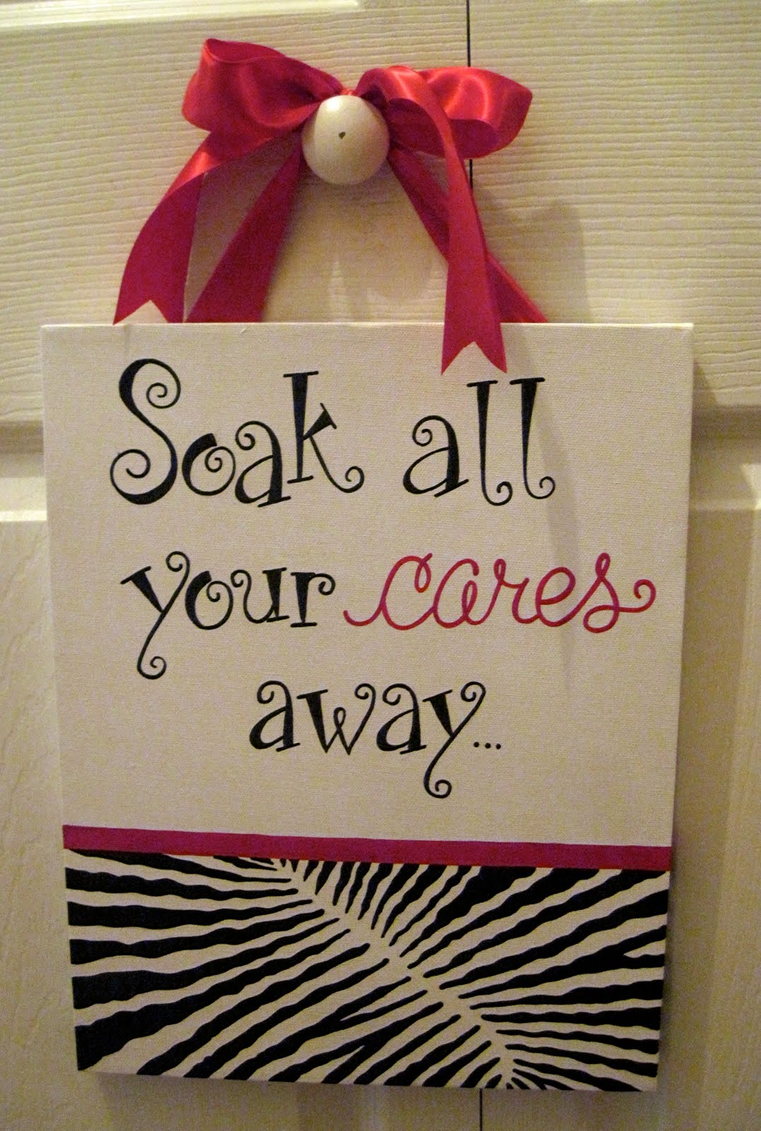 Soak All Your Cares Away