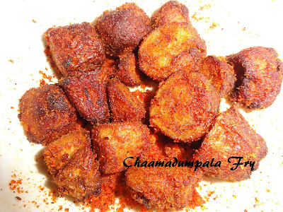 Divya's Cooking Journey: Colocassia Fry ~ Chamadumpa Fry / Arbi Fry