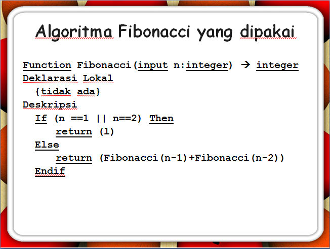 Bilangan Fibonacci ~ Blog for IT