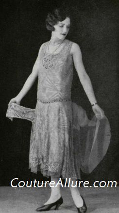 Couture Allure Vintage Fashion: Evening Dresses - 1925