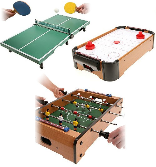 Bemboladas - Mesas de Jogos e Acessórios: Lançamento - Mini Table Games