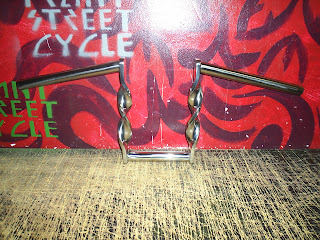 FRONT ST CYCLE: Stainless Twisted Z bars