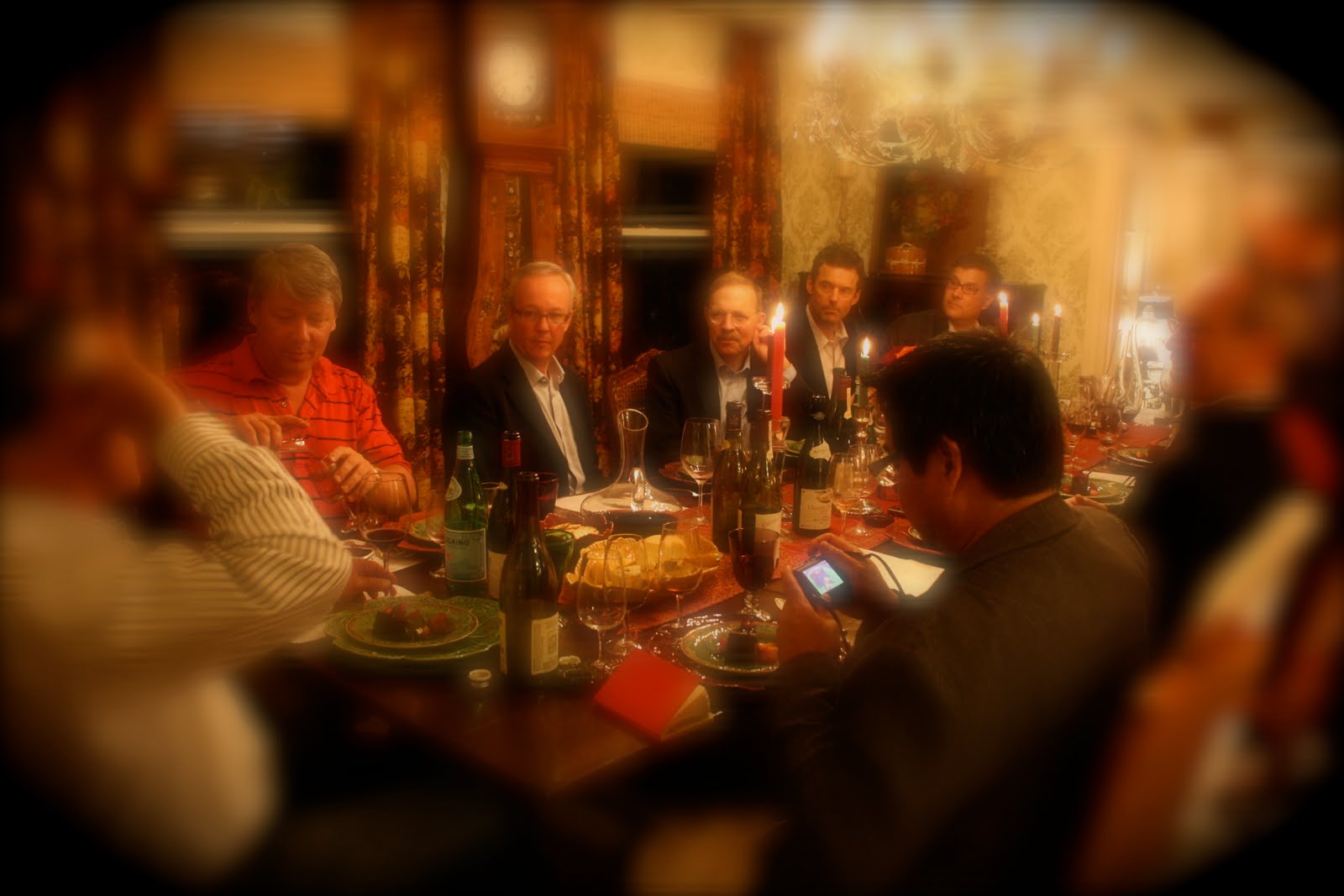 vignette design: A Wine Connoisseur's Dinner
