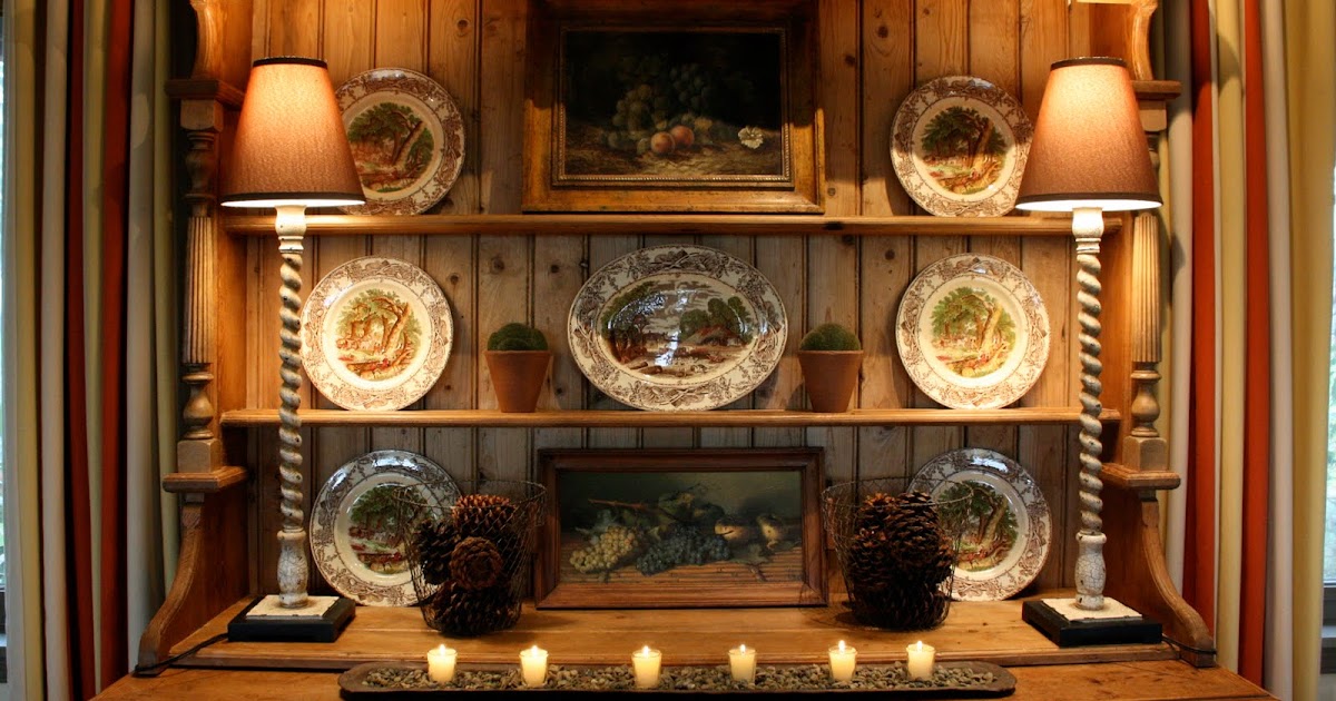 vignette design: Rural Scenes Tablescape